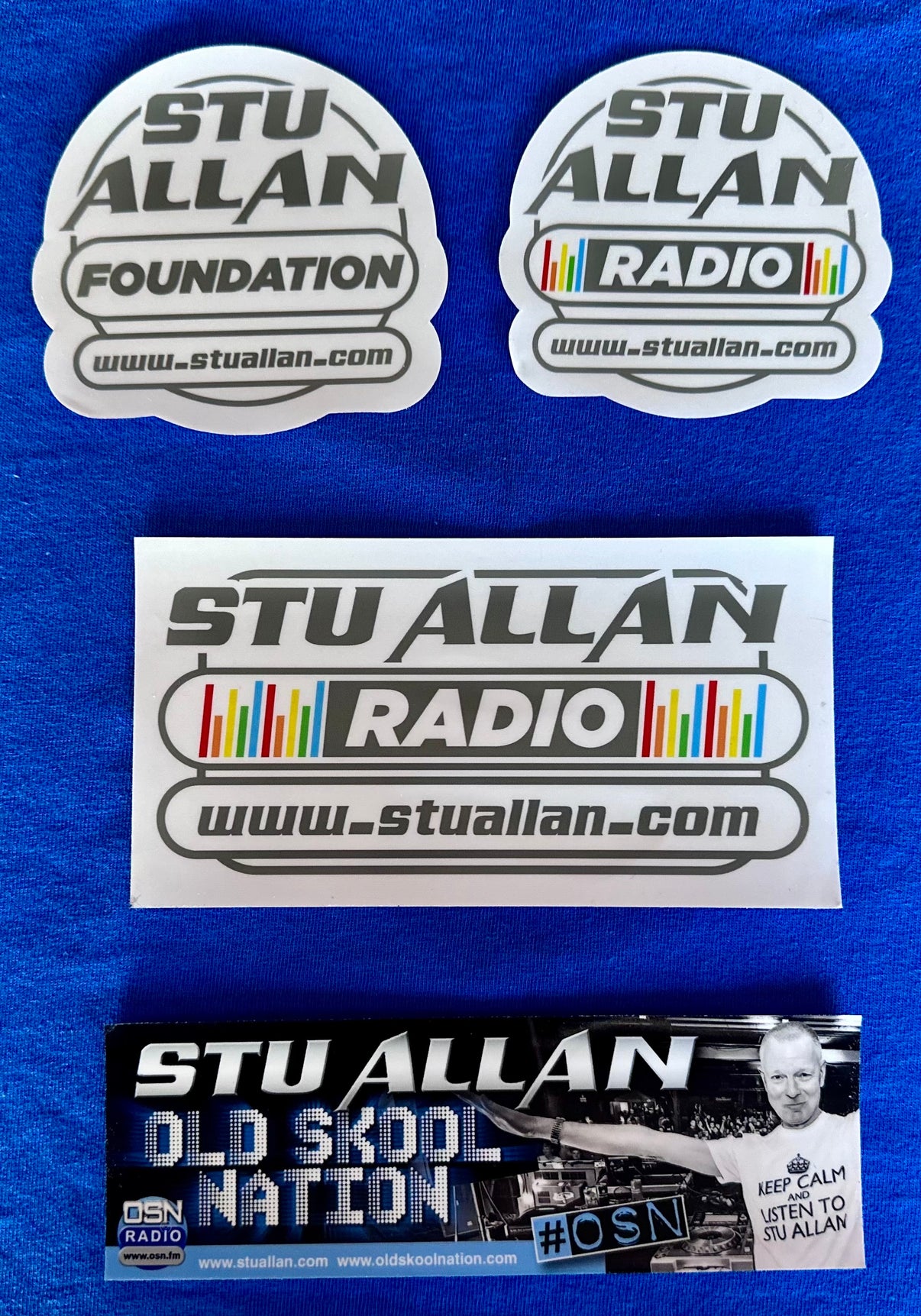 Stu's Outside Car Sticker Collection – Stu Allan
